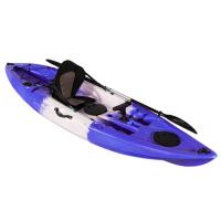 China 8 Degree Sit On Top Kayak Wrapped Huarui Single Person Fishing Canoe for sale