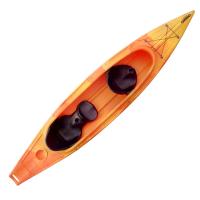 China Youth 2 Person Sit In Kayak Huarui Small Sea Fishing Boat 4.0m*0.82m for sale