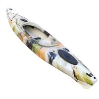 China Old Town Pelican Sit In Fishing Kayak Huarui LLDPE Single Person Plastic Boat for sale
