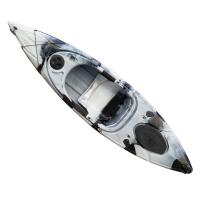 China Old Town Pelican Sit In Fishing Kayak Huarui LLDPE Single Person Plastic Boat for sale