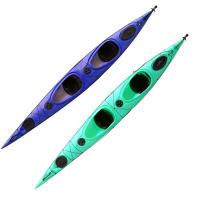 China Perception Tandem Plastic 2 Person Sit In Kayak 529 Lbs for sale