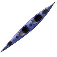 China HDPE Plastic Sea Touring 500 pound weight limit Sit In Tandem Kayak for sale