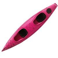 China Tandem Sit In Kayak 2 Man Fishing Canoe With Paddle for sale
