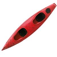China Tandem Sit In Kayak 2 Man Fishing Canoe With Paddle for sale