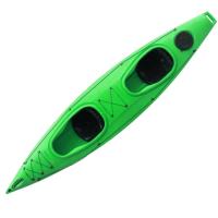 China Tandem Sit In Kayak 2 Man Fishing Canoe With Paddle for sale