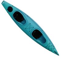 China Double Sit In Kayaks Single Seat Plastic Rowing Fishing Boat Kayak for sale