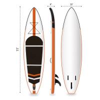China Huarui PVC Sup Inflatable Board Paddleboard Touring Sup Board for sale