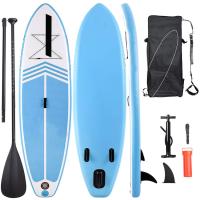 China 17LBS Inflatable Sup Surf Boards Three Finned Surfboard For Beginner for sale