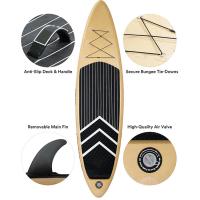 China 330lbs Red Stand Up Paddle Board Paddle Board Inflatable Cool Surf for sale