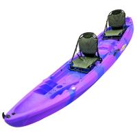 China Lifetime Tandem Fishing Kayak Sit On Top 2 Seater With Paddle for sale