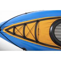 China 2.75m*0.81m PVC Inflatable Kayak One Man Rowing Fishing Canoe Boat Outdoor for sale