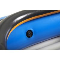 China 2.75m*0.81m PVC Inflatable Kayak One Man Rowing Fishing Canoe Boat Outdoor for sale