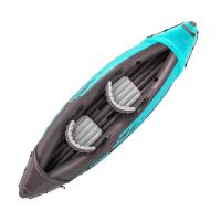 China Rowing PVC Inflatable Kayak Boat Set Outdoor Bring Paddle 3.12m*0.91m for sale