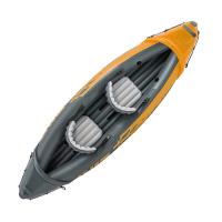 China Rowing Two Person Inflatable Tandem Canoe Kayak Inflatable Boat 3.12m*0.91m for sale