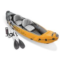 China Rowing Two Person Inflatable Tandem Canoe Kayak Inflatable Boat 3.12m*0.91m for sale