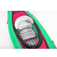China Single Person PVC Drop Stitch Kayak Inflatable Kayak 400 Lb Capacity Canoe for sale