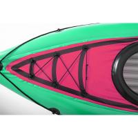 China Single Person PVC Drop Stitch Kayak Inflatable Kayak 400 Lb Capacity Canoe for sale