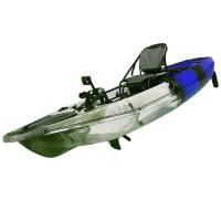 China Huarui Single Person Sit On Top Pedal Fishing Kayak 3.32m*0.9m for sale