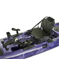China Sot LLDPE Fishing Pedal Kayak  Sit On Top With Aluminum Backseat for sale
