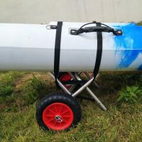 China Aluminium Kayak Accessory Kayak Two Wheel Trolley For for sale