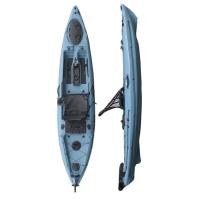China Foot Pedal Kayak One Person Sit On Top Single Man Fishing Canoe Kayak for sale