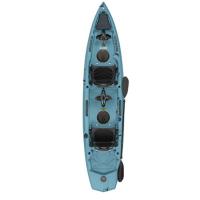 China 4.5mm Hull Thickness 475lb Two Person Fishing Pedal Kayak for sale