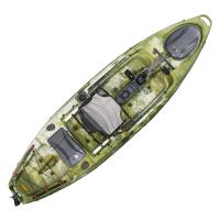 China Single Seat One Person Plastic Fishing Kayak Safe Capacity 418.8lbs for sale