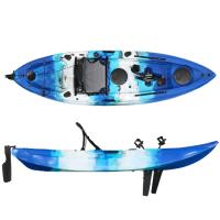 China 110kgs Safe Capacity Plastic Sea Fishing Pedal Kayak Drive Sit On Top for sale
