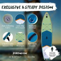 China 352LBS Touring Sup Board Inflatable Paddle Board For Surfing for sale