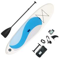 China 300x76x15CM Inflatable Stand Up Surfing Board For Water Sports Area for sale