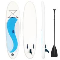 China 300x76x15CM Inflatable Stand Up Surfing Board For Water Sports Area for sale