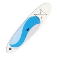 China 300x76x15CM Inflatable Stand Up Surfing Board For Water Sports Area for sale