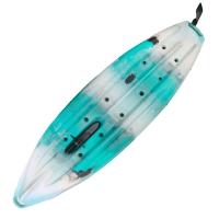 China No Inflatable Single Angler Sea Fishing Kayak With Pedal 190kgs Capacity for sale