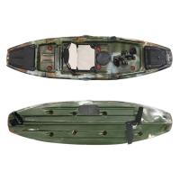 China Customized Single Person Fishing Pedal Kayak Sit On Top Boat for sale