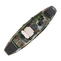 China Customized Single Person Fishing Pedal Kayak Sit On Top Boat for sale