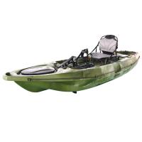 China Customized 3.32m Plastic Fishing Pedal Kayak One Person Seat for sale