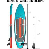 China 11.6 Foot Long Touring Sup Board Custom Logo Inflatable Stand Up Paddle Board for sale