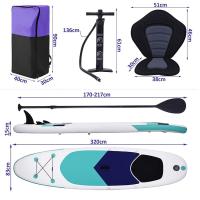 China Military Grade Pvc Inflate Stand Up Surf Paddle Board 286lbs Capacity for sale