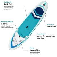 China Custom Inflatable Stand Up Paddle Board 10' X 30'' X 6'' 242LBS Capacity for sale