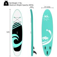 China Foldable Inflatable Stand Up Paddleboard 200LBS Capacity for sale
