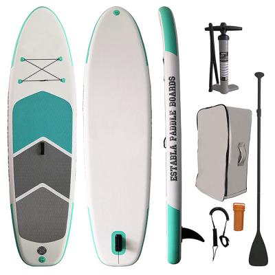 China 375lbs Capacity Blow Up Stand Up Paddleboard SUP Surfboard For Water Sports for sale