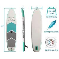 China 375lbs Capacity Blow Up Stand Up Paddleboard SUP Surfboard For Water Sports for sale