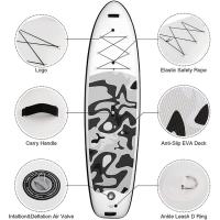 China Waterproof 264LBS Capacity Blow Up Surfboard For Cruising Exploring for sale