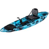 China Plastic Pedal Sit On Top Fishing Kayak 140kg Capacity for sale