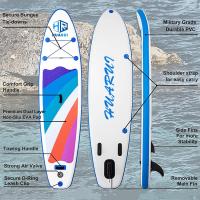 China Water Play 6'' Thick Inflatable Surf Paddle Board 330lb Capacity for sale