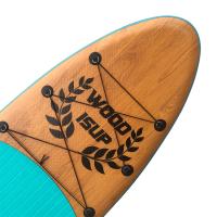 China Airtight Wooden Stand Up Paddle Board for Water Sports Area for sale