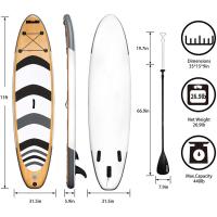 China Dual Layer PVC Touring Sup Board 440LBS Capacity Isup Stand Up Paddle Board for sale