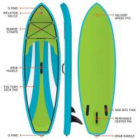 China Small Inflatable Short Paddle Board Child ISUP Stand Up Kids Paddleboard for sale