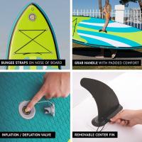China Small Inflatable Short Paddle Board Child ISUP Stand Up Kids Paddleboard for sale