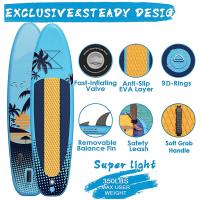 China 350LBS Capacity Touring Sup Board SUP Ocean Lightweight Paddle Board Set for sale